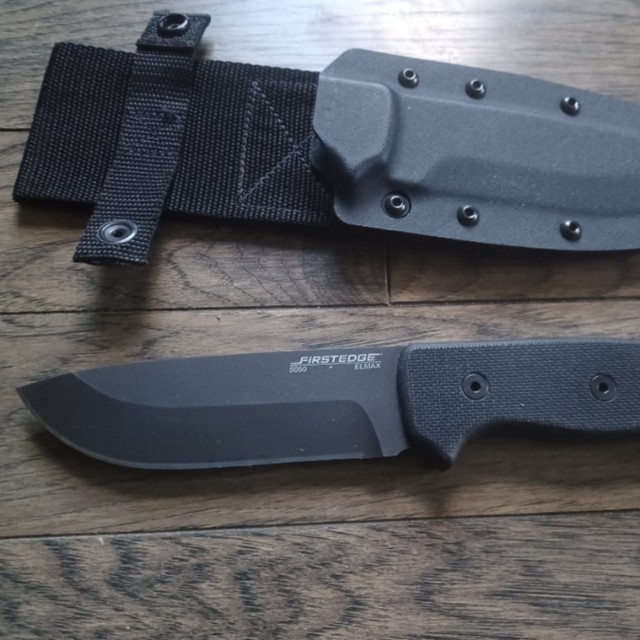 Bladebinge - FIRST EDGE 5050 FIXED BLADE Elimax Steel* No Longer being made