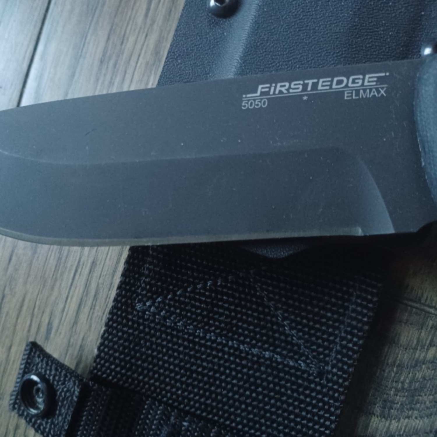 Bladebinge - FIRST EDGE 5050 FIXED BLADE Elimax Steel* No Longer being made