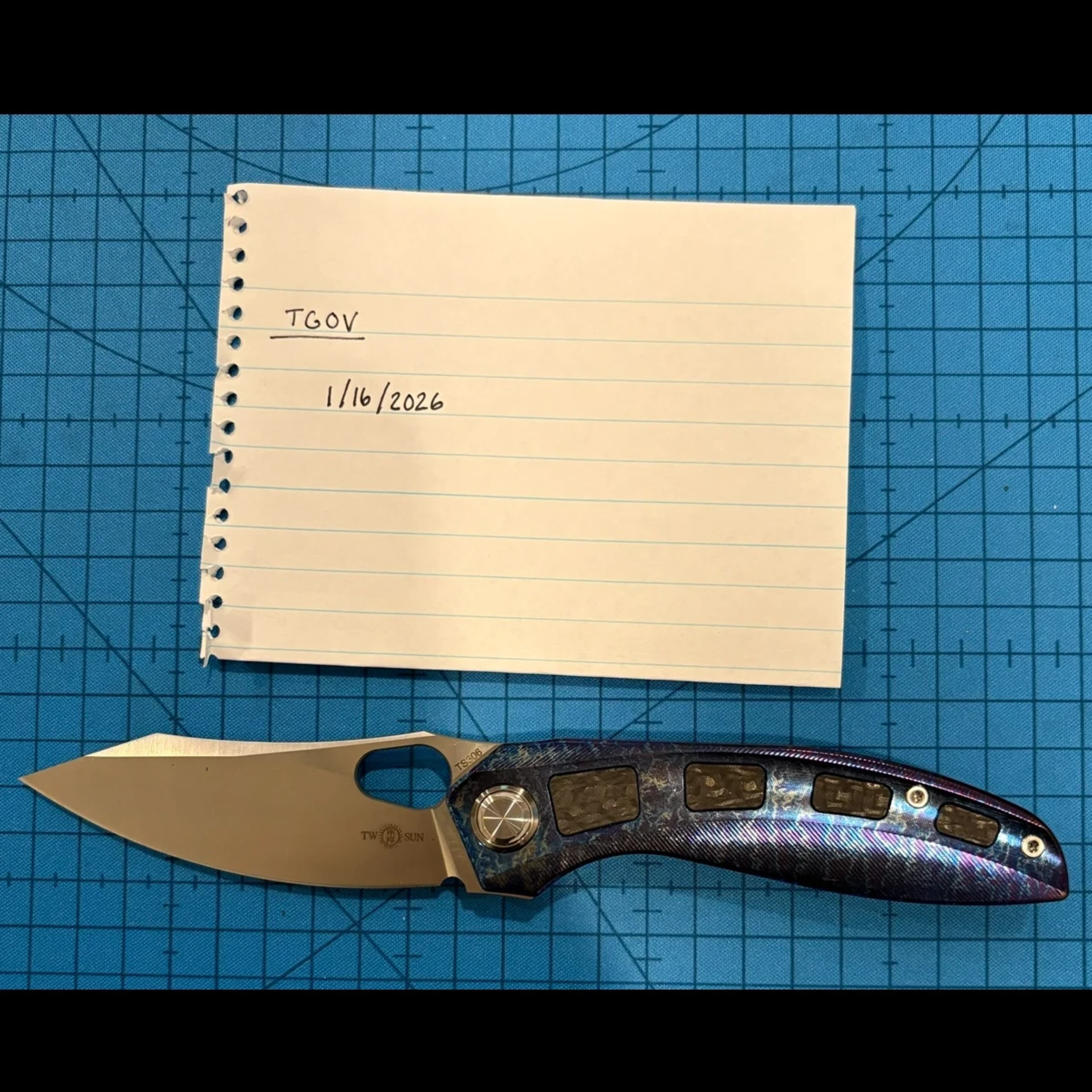 Bladebinge - TwoSun TS306 Titanium Carbon Fiber M390