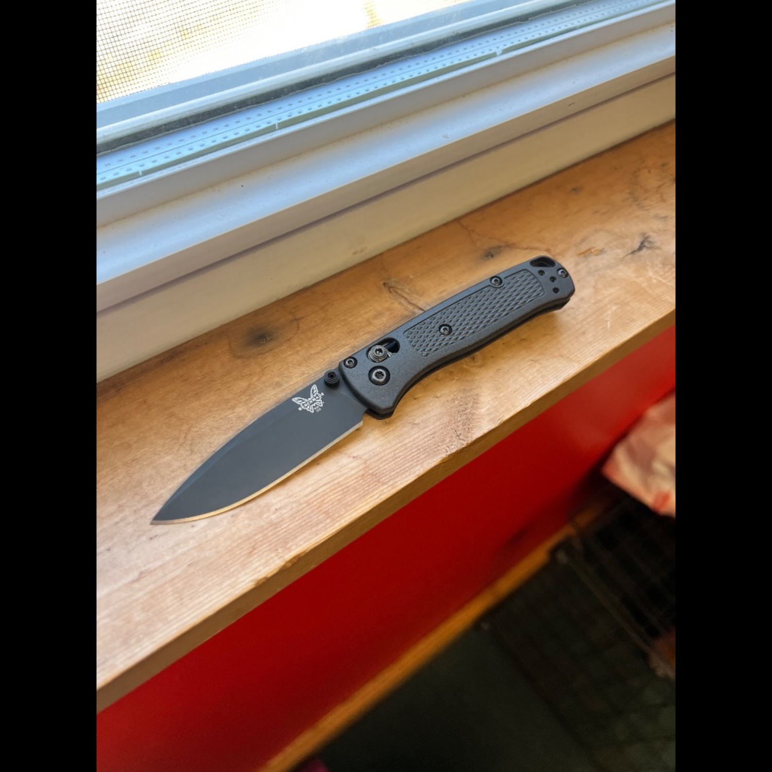 Bladebinge - Benchmade Mini Bugout S30V with TI backspacer NO BOX