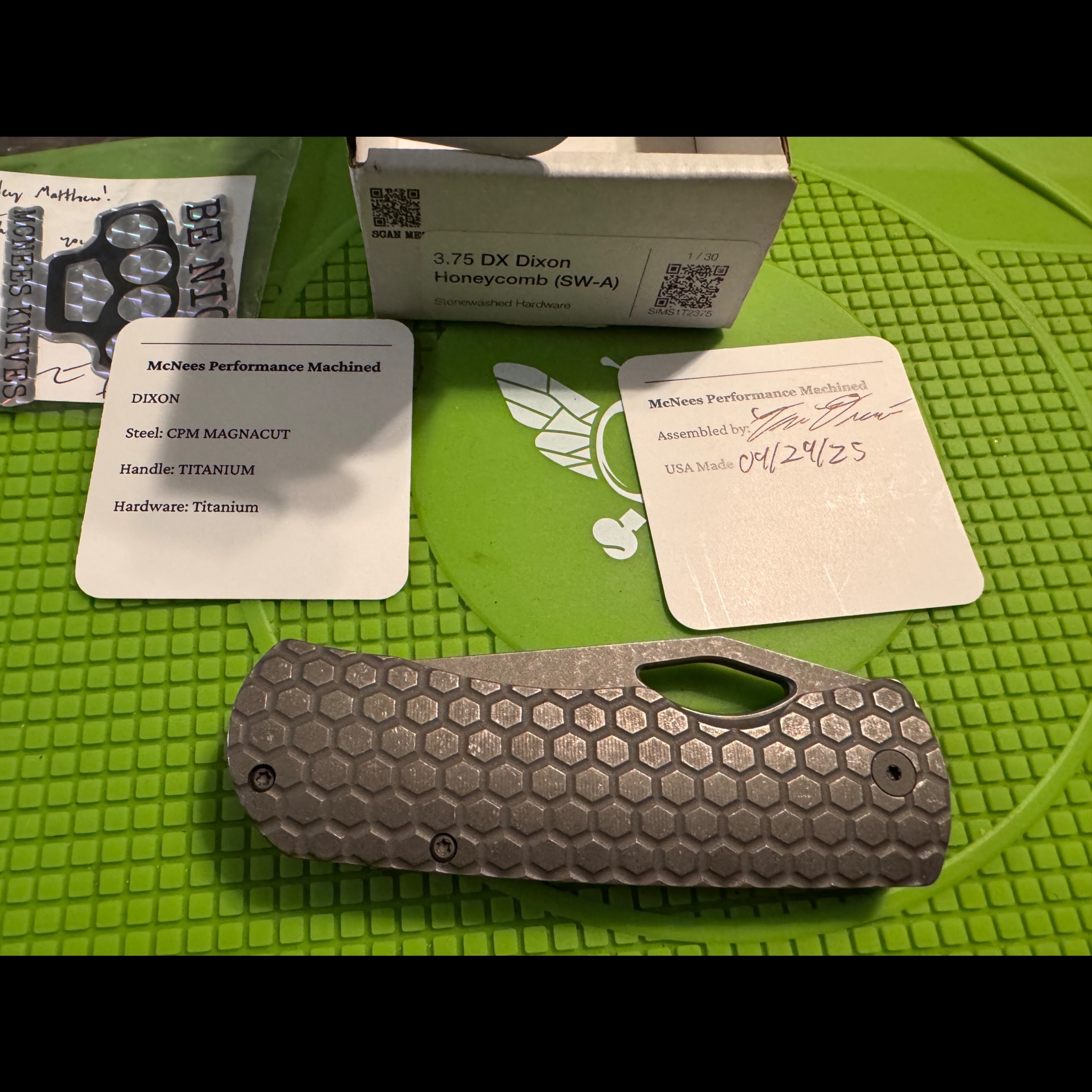 Bladebinge - Mcnees Dixon Honeycomb Atomic SW