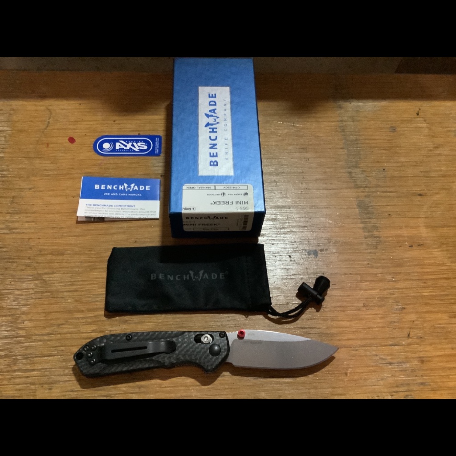 Bladebinge - BENCHMADE 565-1 MINI FREEK FIRST PRODUCTION