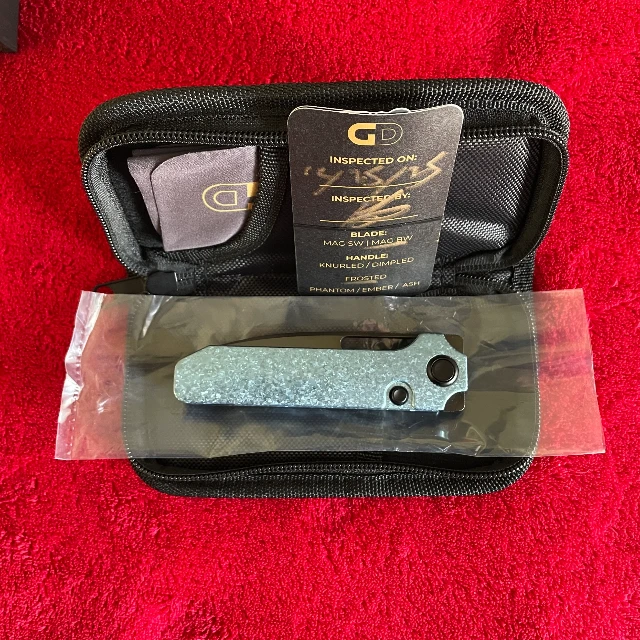 Bladebinge - Golden Designworks Sub-Caliber Frosted Sky Blue ...