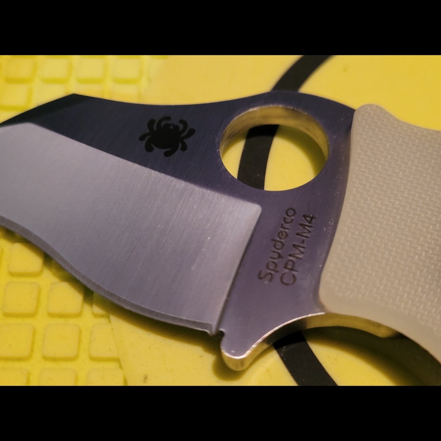 Bladebinge - VERY RARE*** CPM M4 SPYDERCO DODO JADE G10 (BHQ EXCLUSIVE)