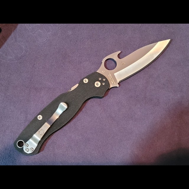Bladebinge - RARE*** SPYDERCO PARAMILITARY 2 EMERSON WAVE