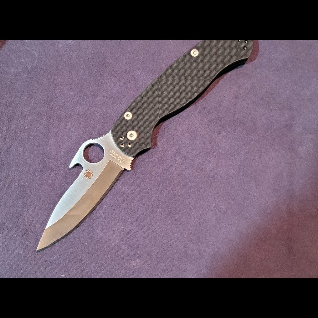 Bladebinge - RARE*** SPYDERCO PARAMILITARY 2 EMERSON WAVE