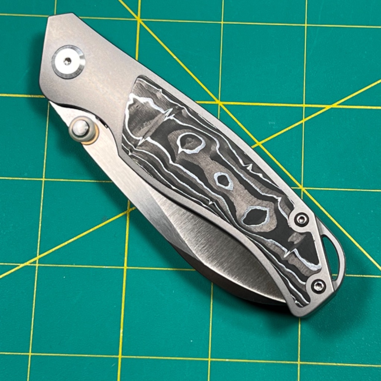 Bladebinge - TuyaKnives Dave Warren Envy V4 S90V flat grind blade ...