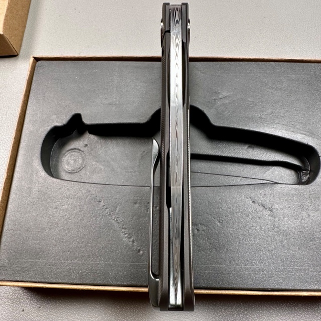 Bladebinge - Edgar & Cole full custom Chimera knife with a flipper ...