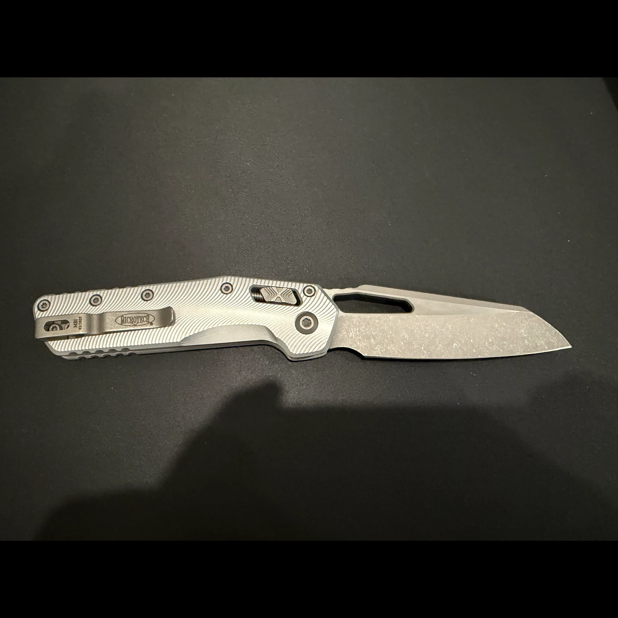 Bladebinge - Microtech MSI with Original Goat scales