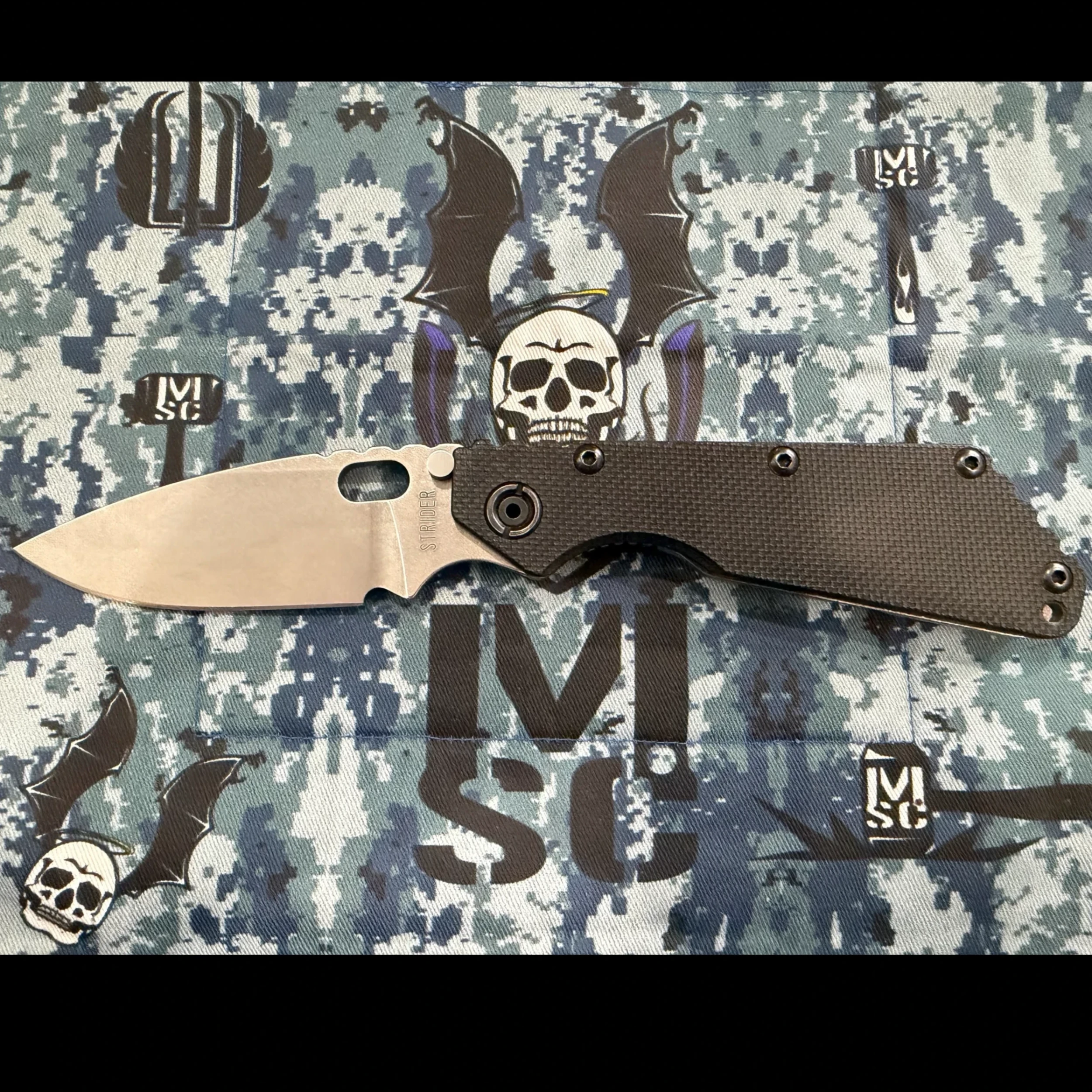 Bladebinge - Strider SMF Lego G10/Stonewashed Ti Old School logo.