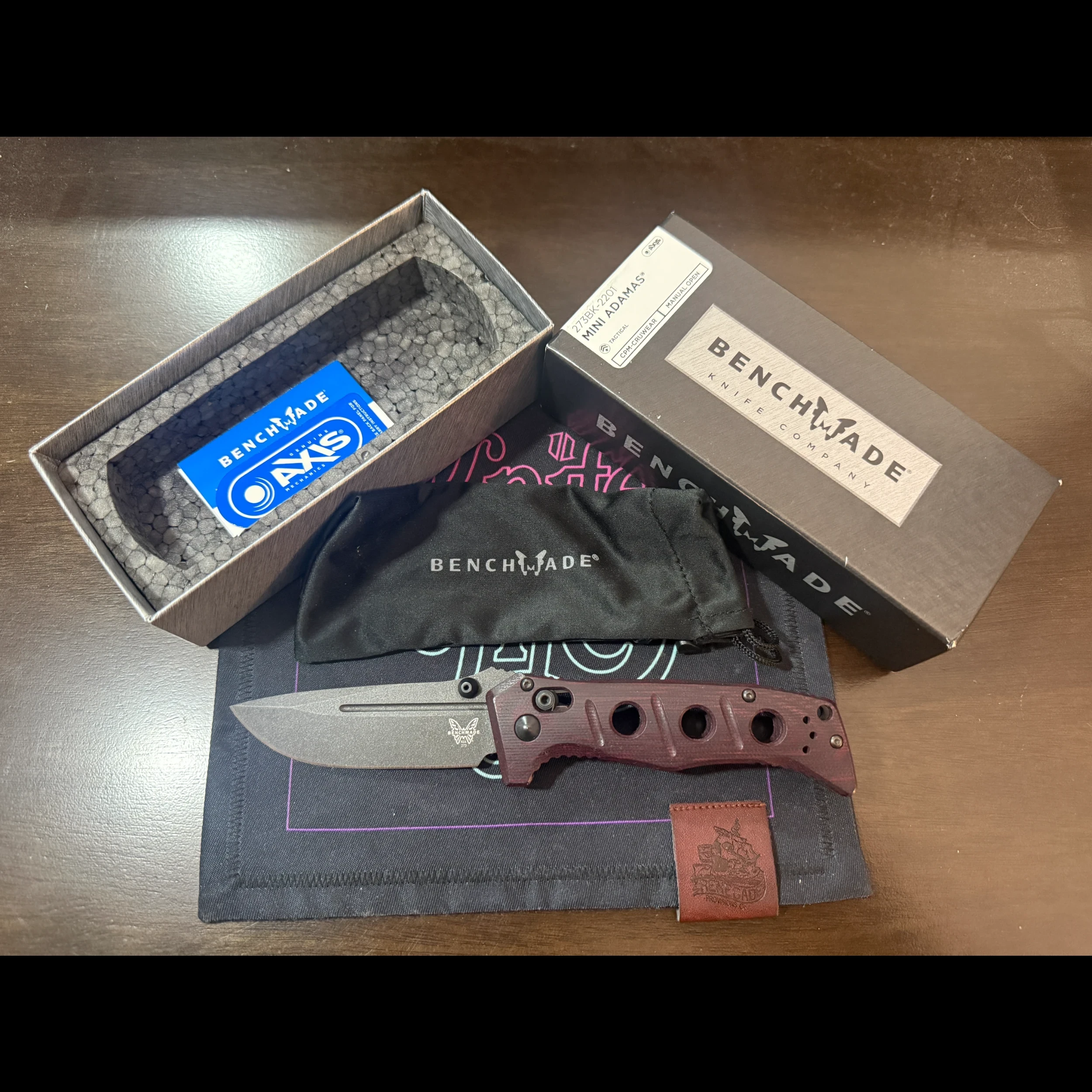 Bladebinge - Benchmade Mini Adamas 2022 special editions in Cruwear ...