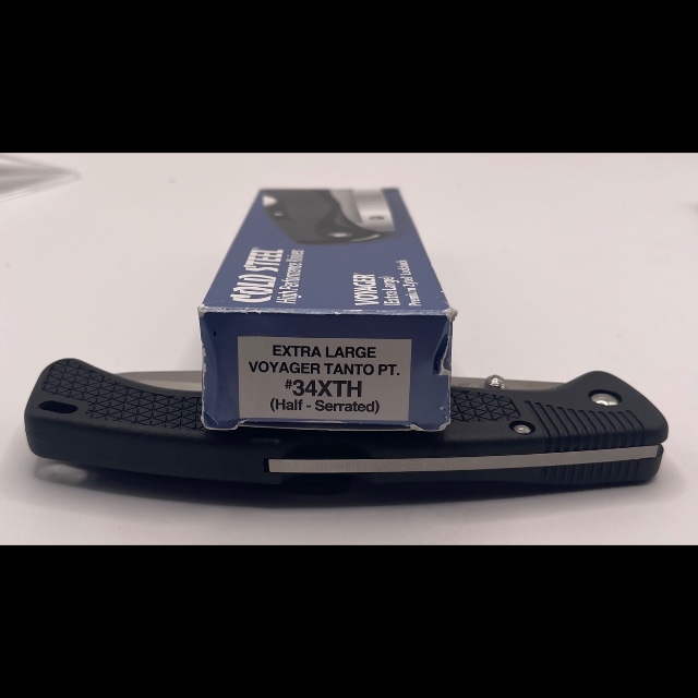 Bladebinge - #24239 Cold Steel Extra Large Voyager Tanto (Model #34XTH ...