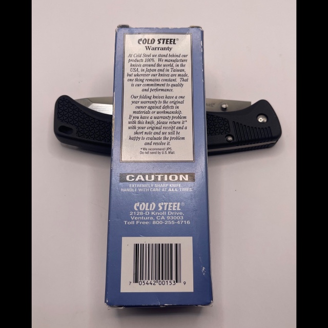 Bladebinge - #24239 Cold Steel Extra Large Voyager Tanto (Model #34XTH ...