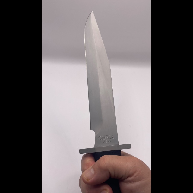 Bladebinge - #24100 🔪 1987 Gerber BMF Survival Knife (9" Straight edge ...