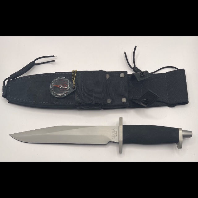 Bladebinge - #24100 🔪 1987 Gerber BMF Survival Knife (9" Straight edge ...