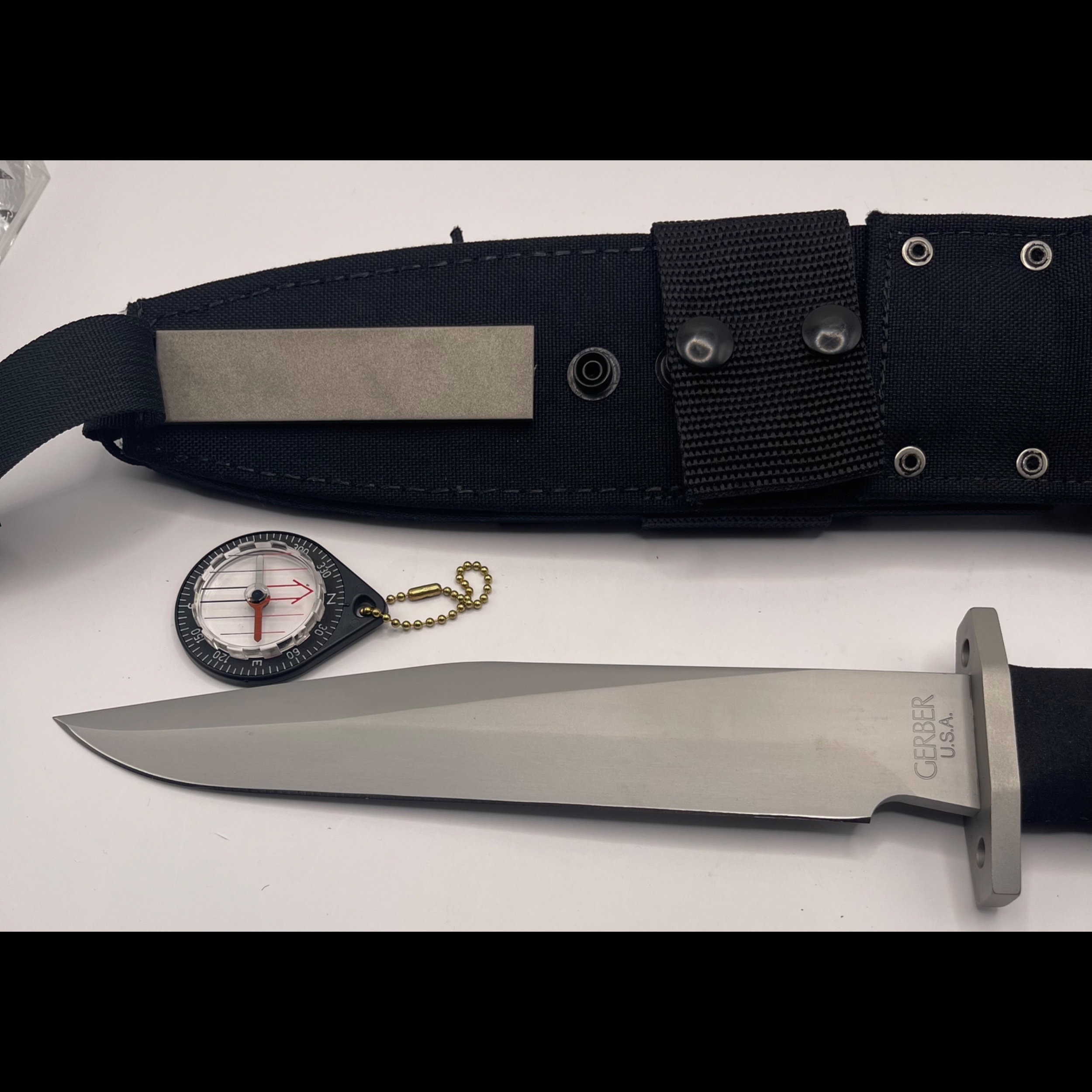 Bladebinge - #24100 🔪 1987 Gerber BMF Survival Knife (9" Straight edge ...