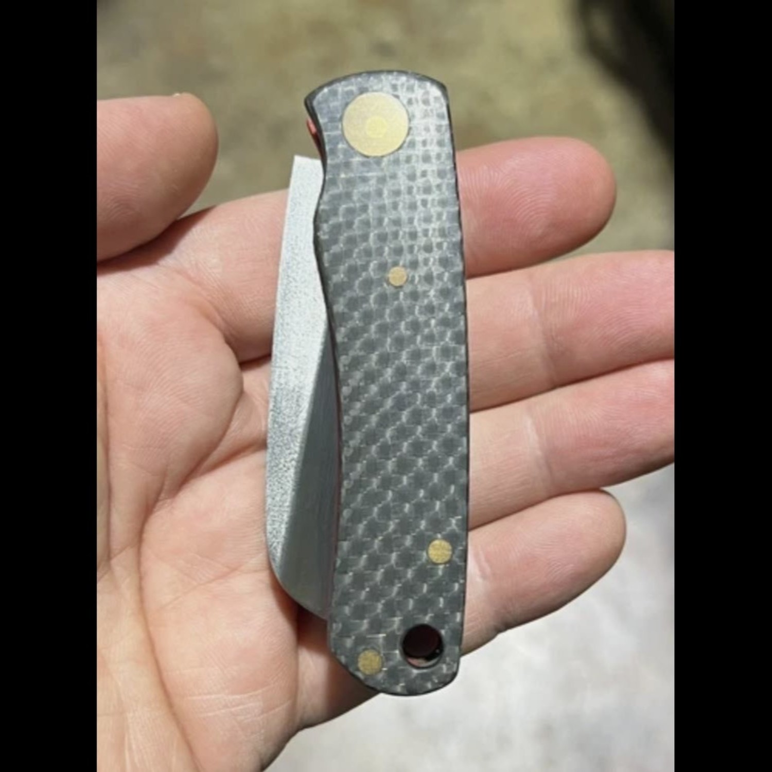 Bladebinge - K'roo Blades – Willem O'Kelly custom slipjoint