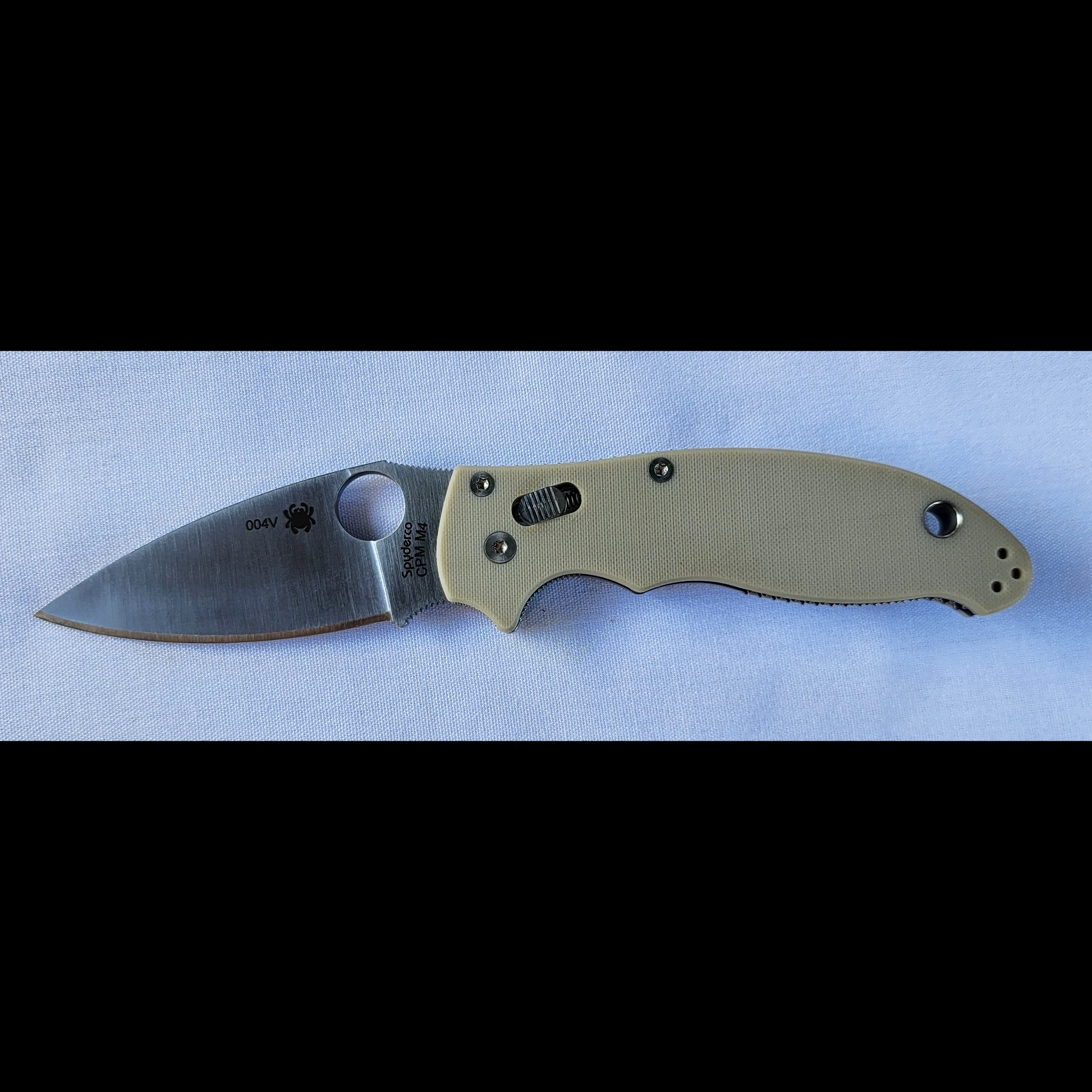 Bladebinge - Spyderco Manix 2 / CPM-M4 | *Collectors Club 004V*