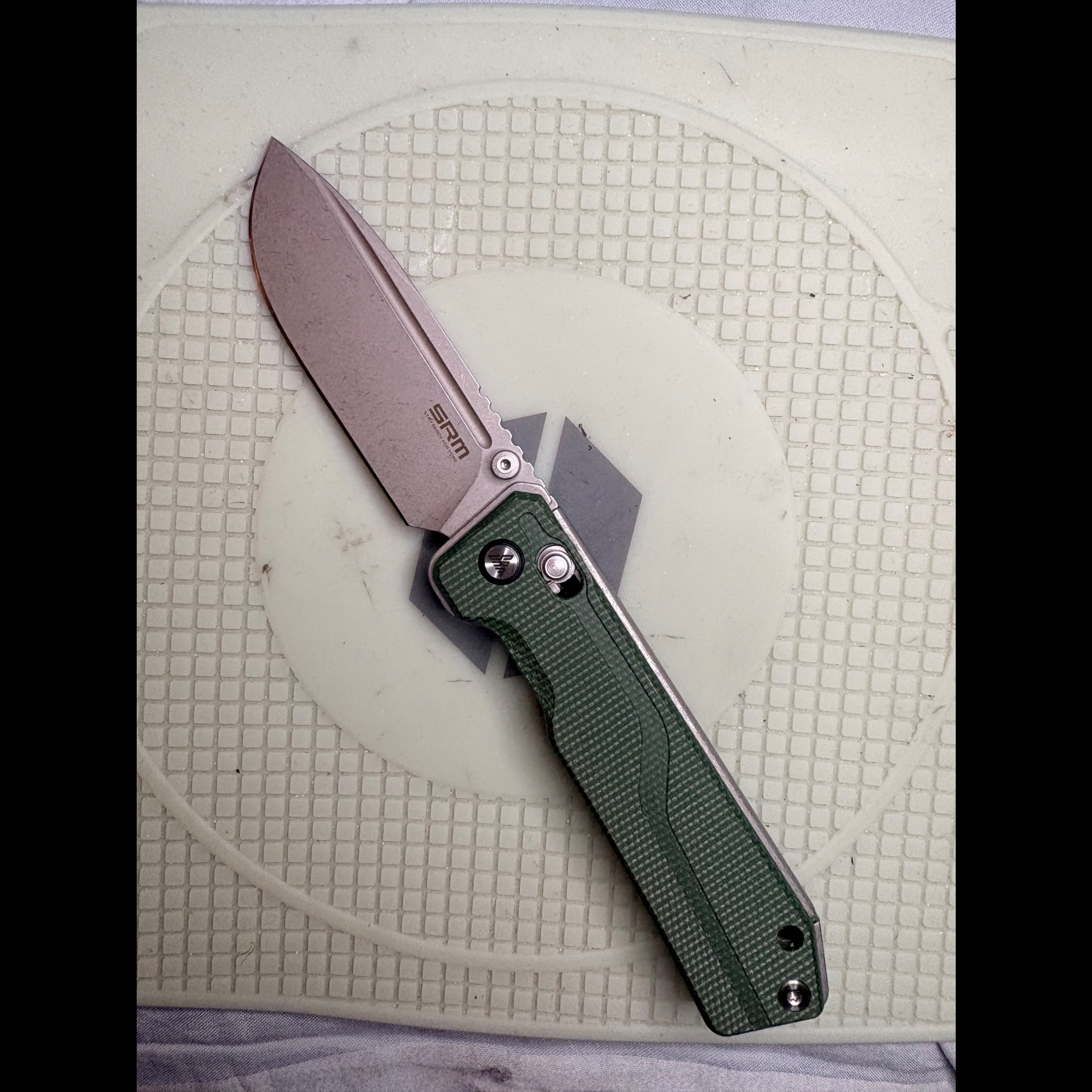 Bladebinge - *PRICE DROP* SRM Knives Rubik 7228B-MG AMBI Lock Knife ...