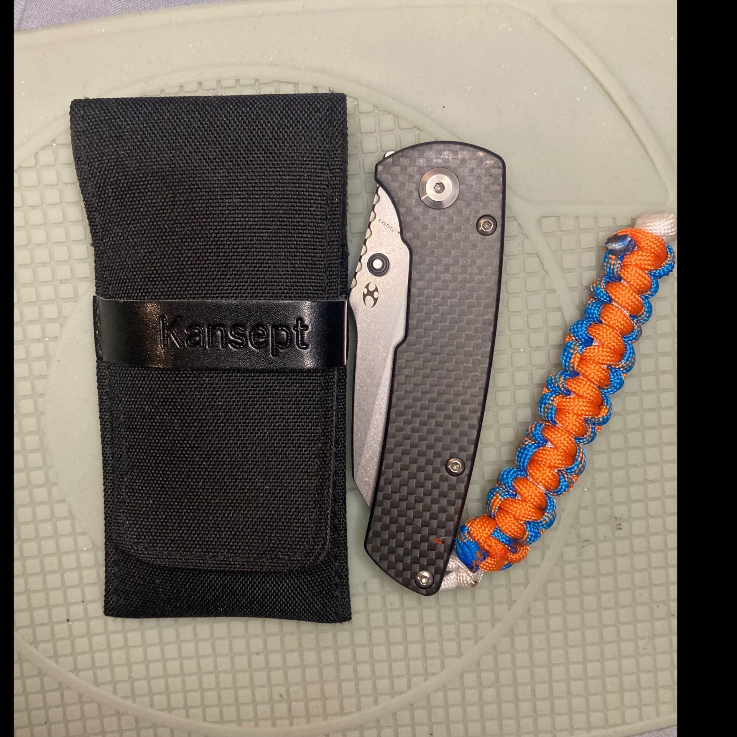 Bladebinge - Kansept Knives Little Main Street Liner Lock Knife Carbon ...