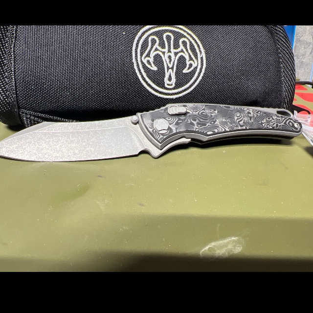 Bladebinge - Hawk Knives Talon black dunes