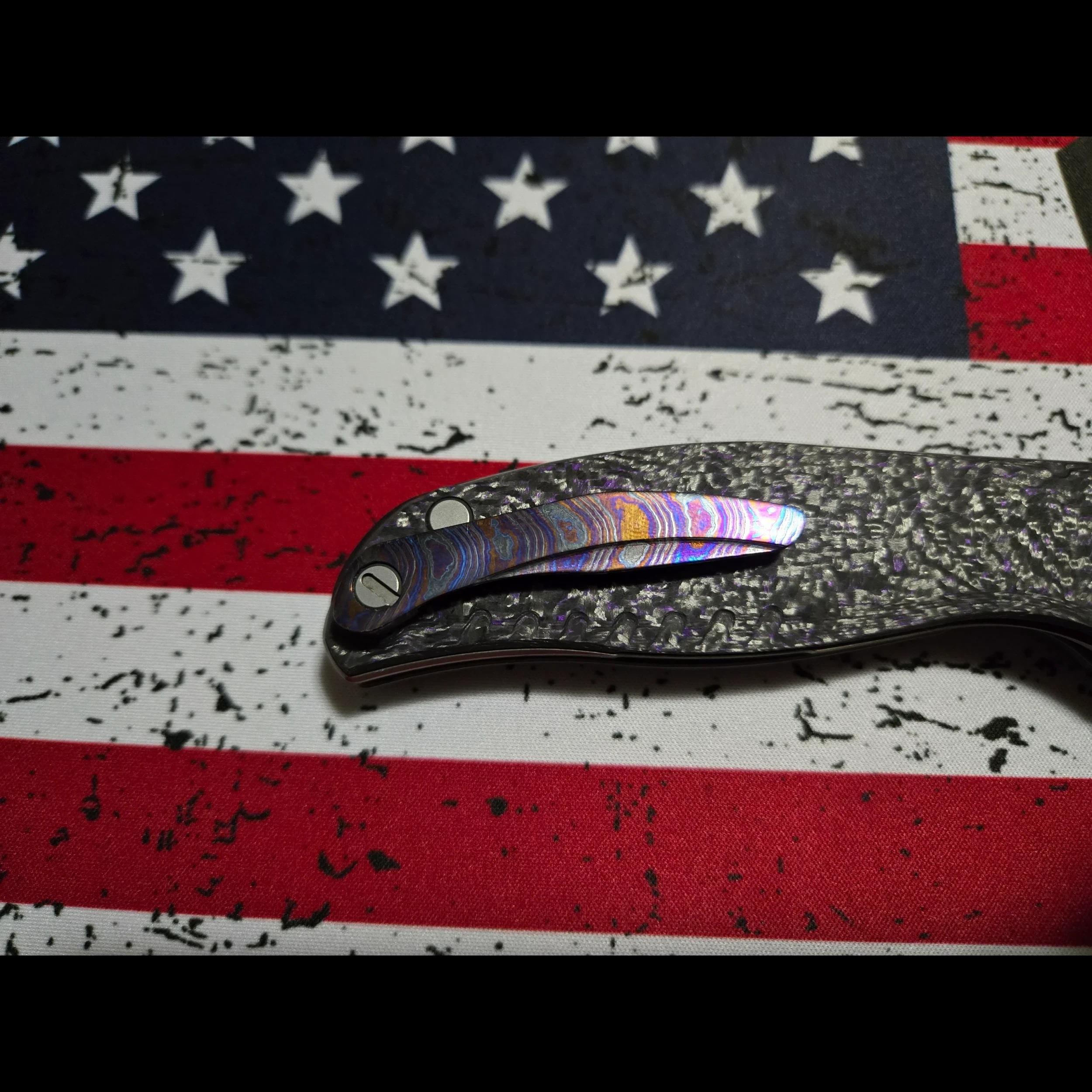 Bladebinge - Shirogorov F3 in Purple Carbon Fiber with Custom Timascus ...