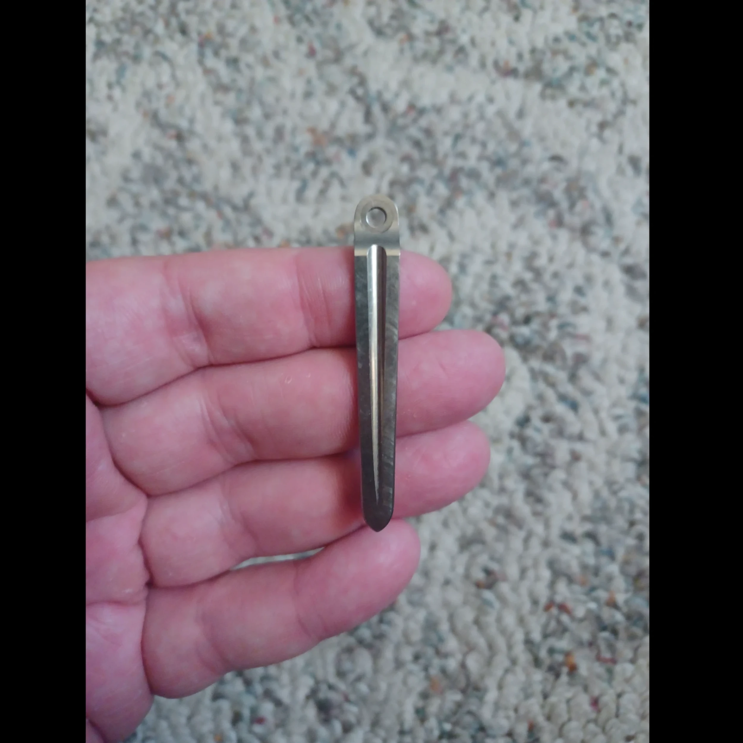 Bladebinge - Titanium Deep Carry Pocket Clip for Chris Reeve Sebenza 25 ...