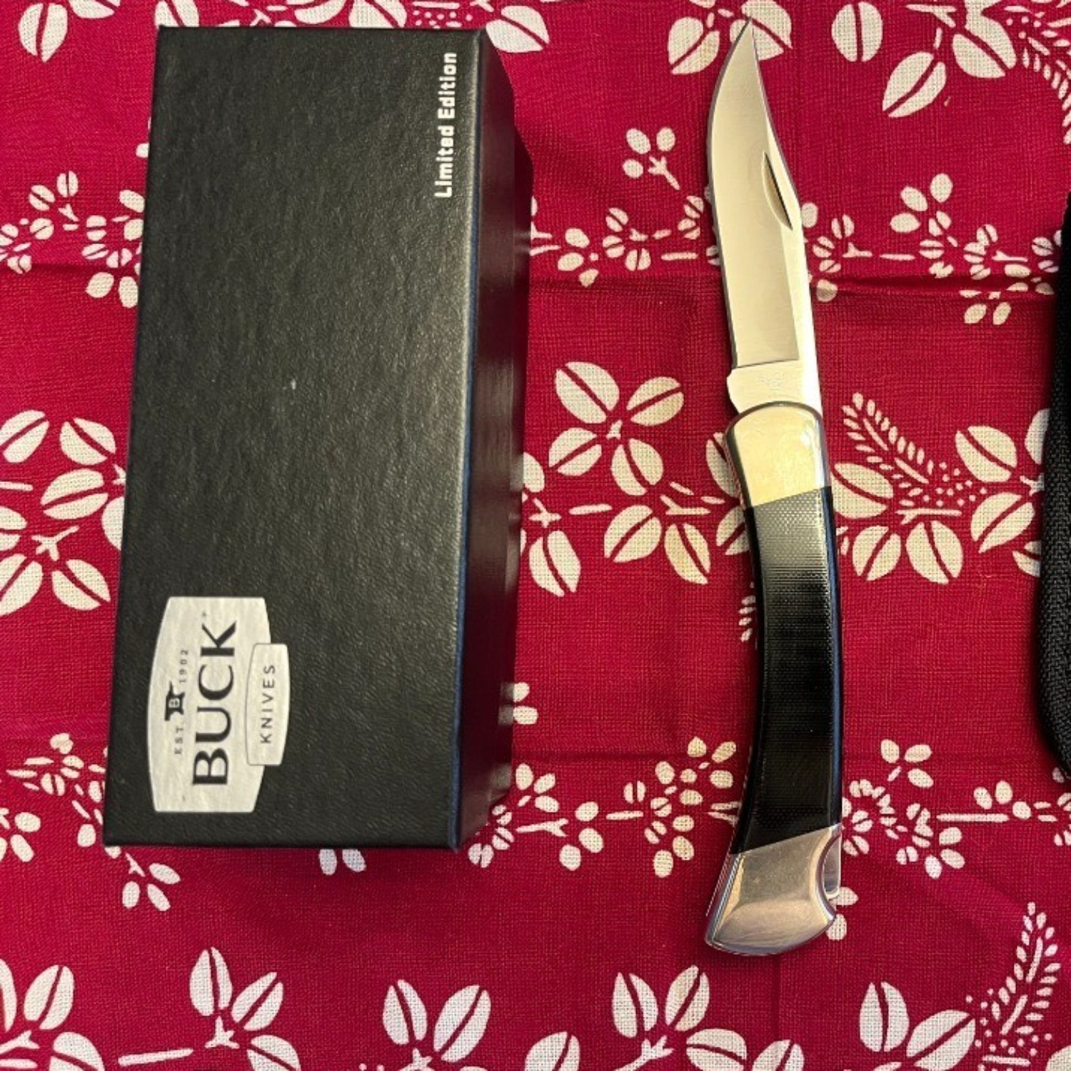 Bladebinge - Buck custom 110 folding knife