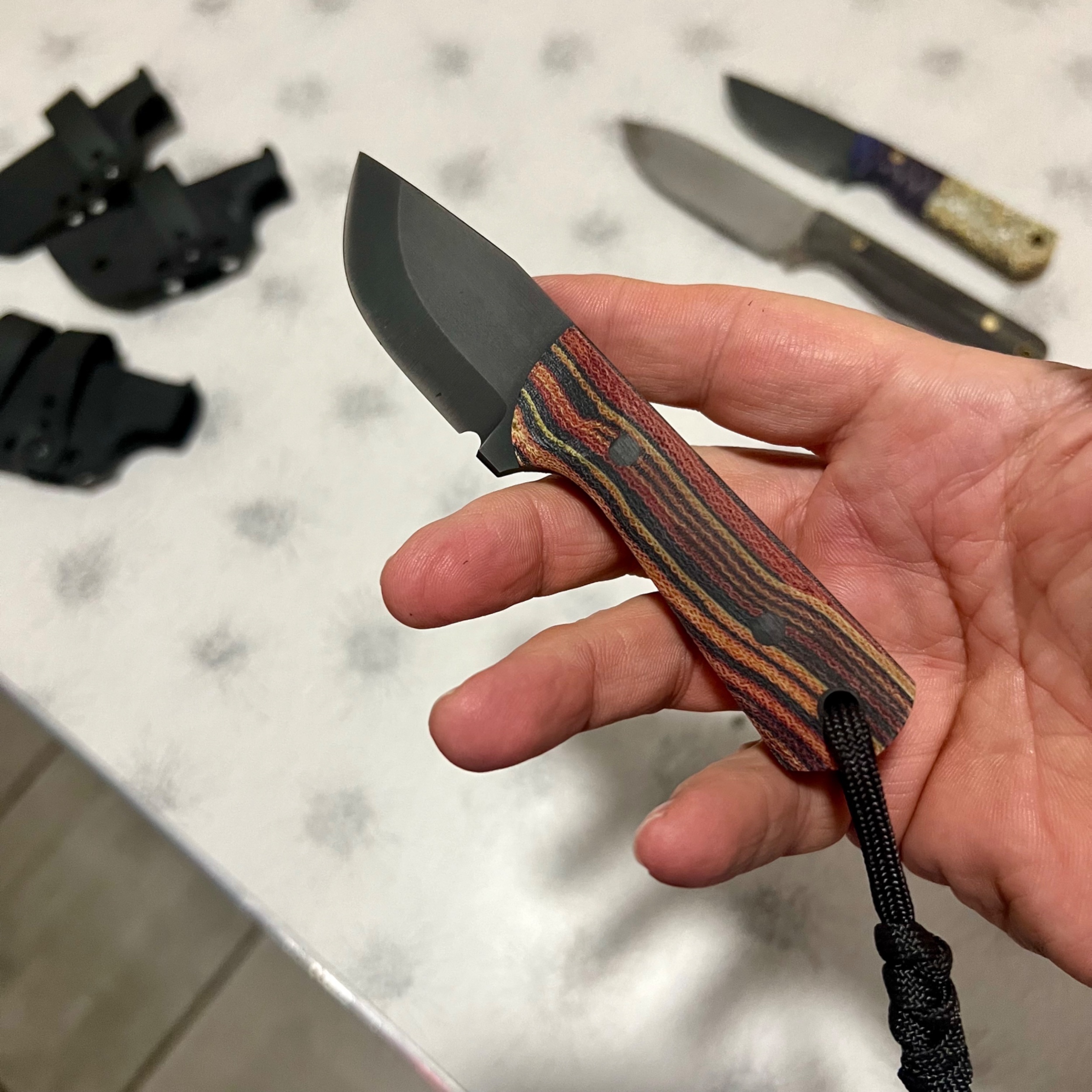 Bladebinge - Three Joey Roman, Jr. knives.