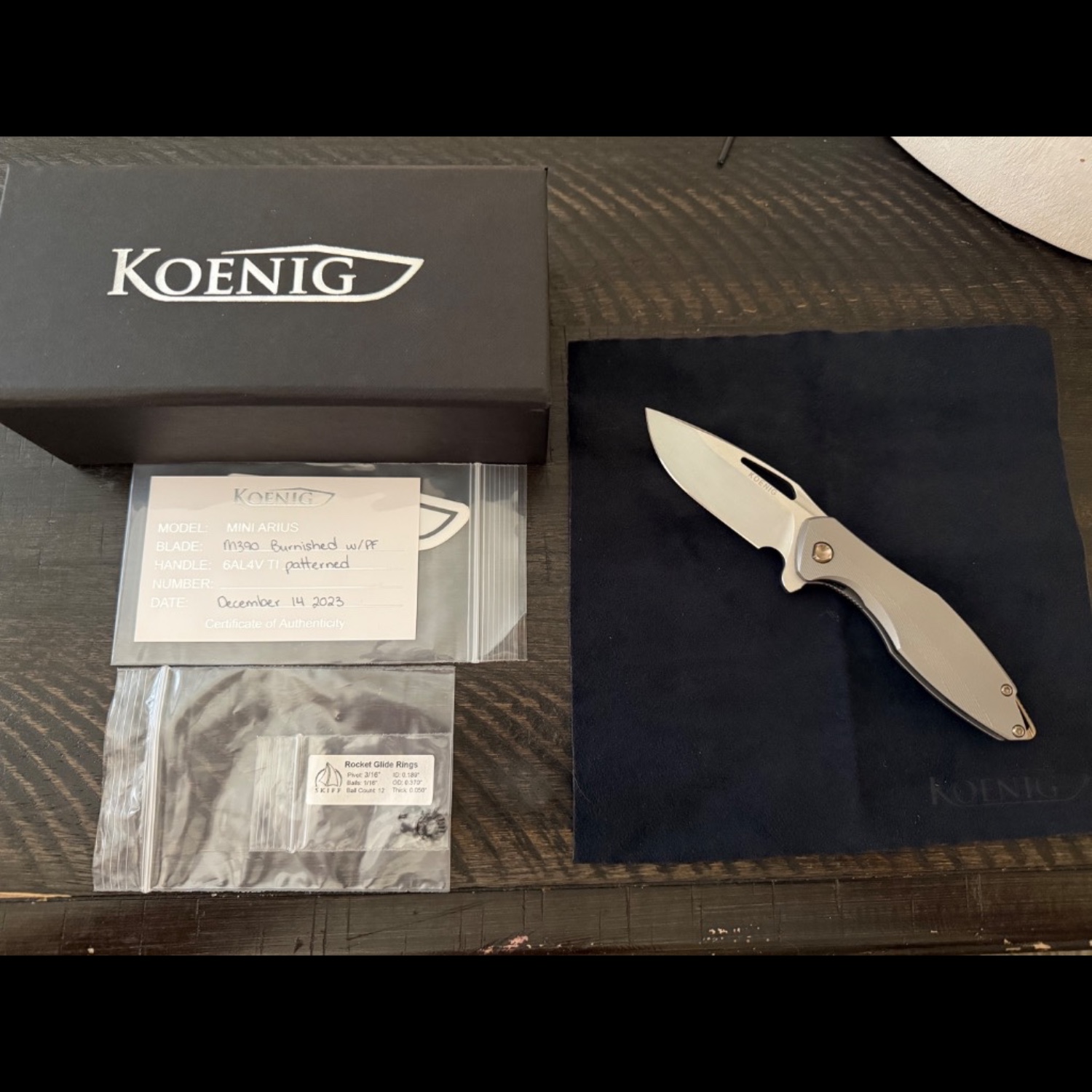 Bladebinge - Koenig Patterned Mini Arius