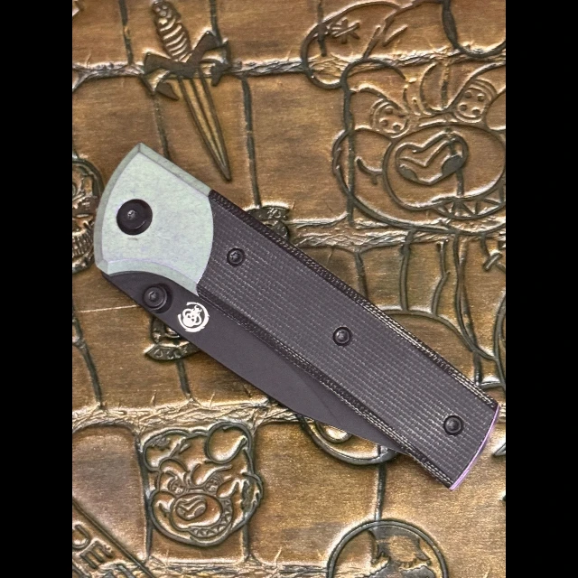 Bladebinge - Chaves Knives - Scapegoat - Hulk Finish - Black M390