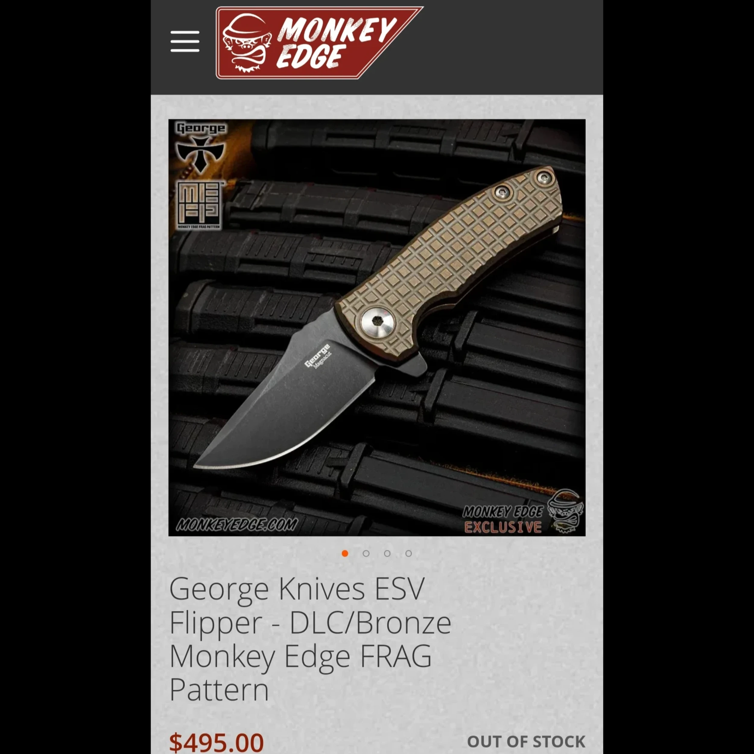 Bladebinge - Les George ESV Monkey Edge Frag