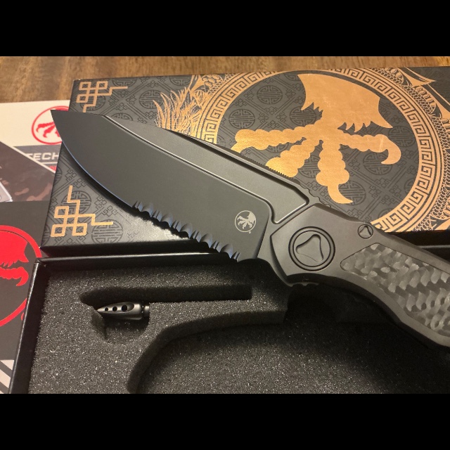 Bladebinge - MICROTECH KNIVES ANAX S/E 190C-2 DLCTCFITI DLC PART ...