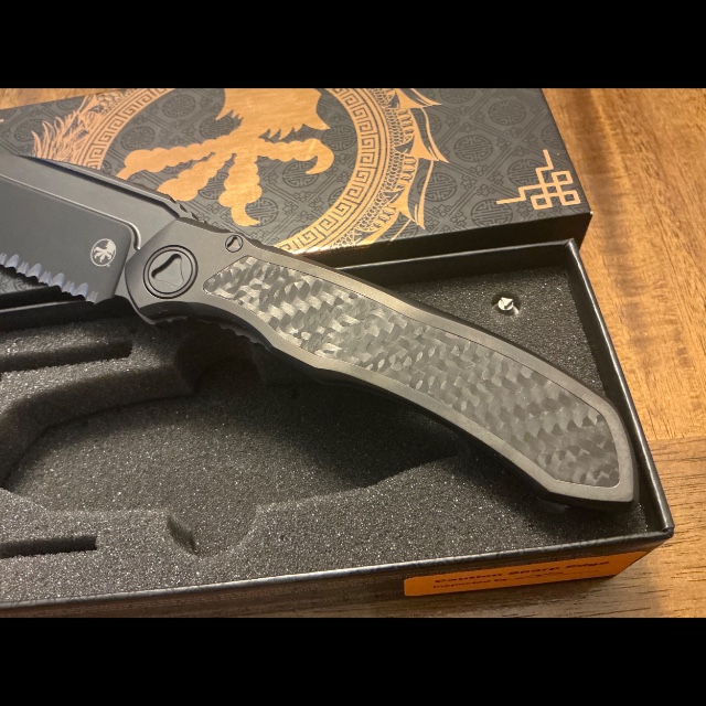 Bladebinge - MICROTECH KNIVES ANAX S/E 190C-2 DLCTCFITI DLC PART ...