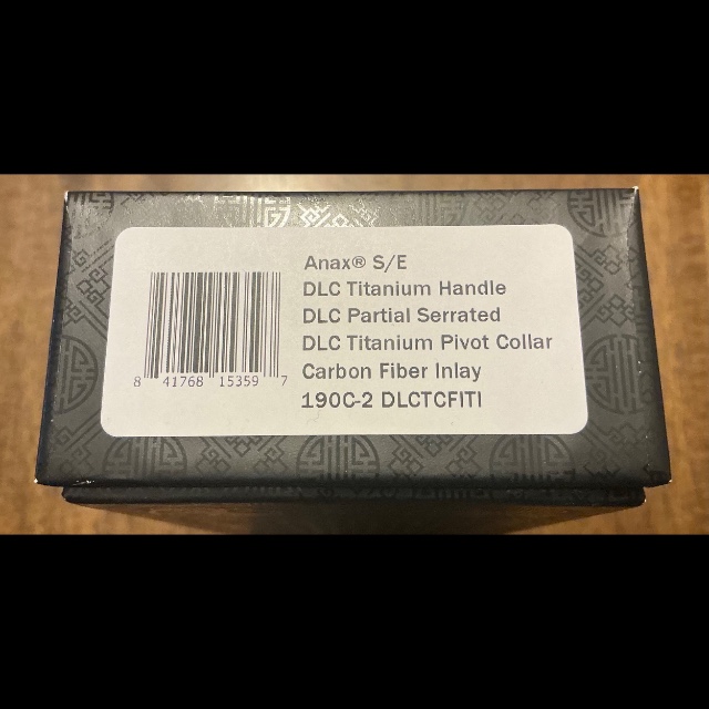 Bladebinge - MICROTECH KNIVES ANAX S/E 190C-2 DLCTCFITI DLC PART ...