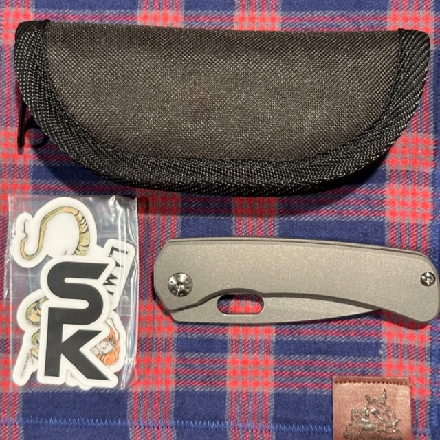 Bladebinge - SPK Lamia Gen 4 - Bead Blasted Handle - Stonewashed Elmax ...