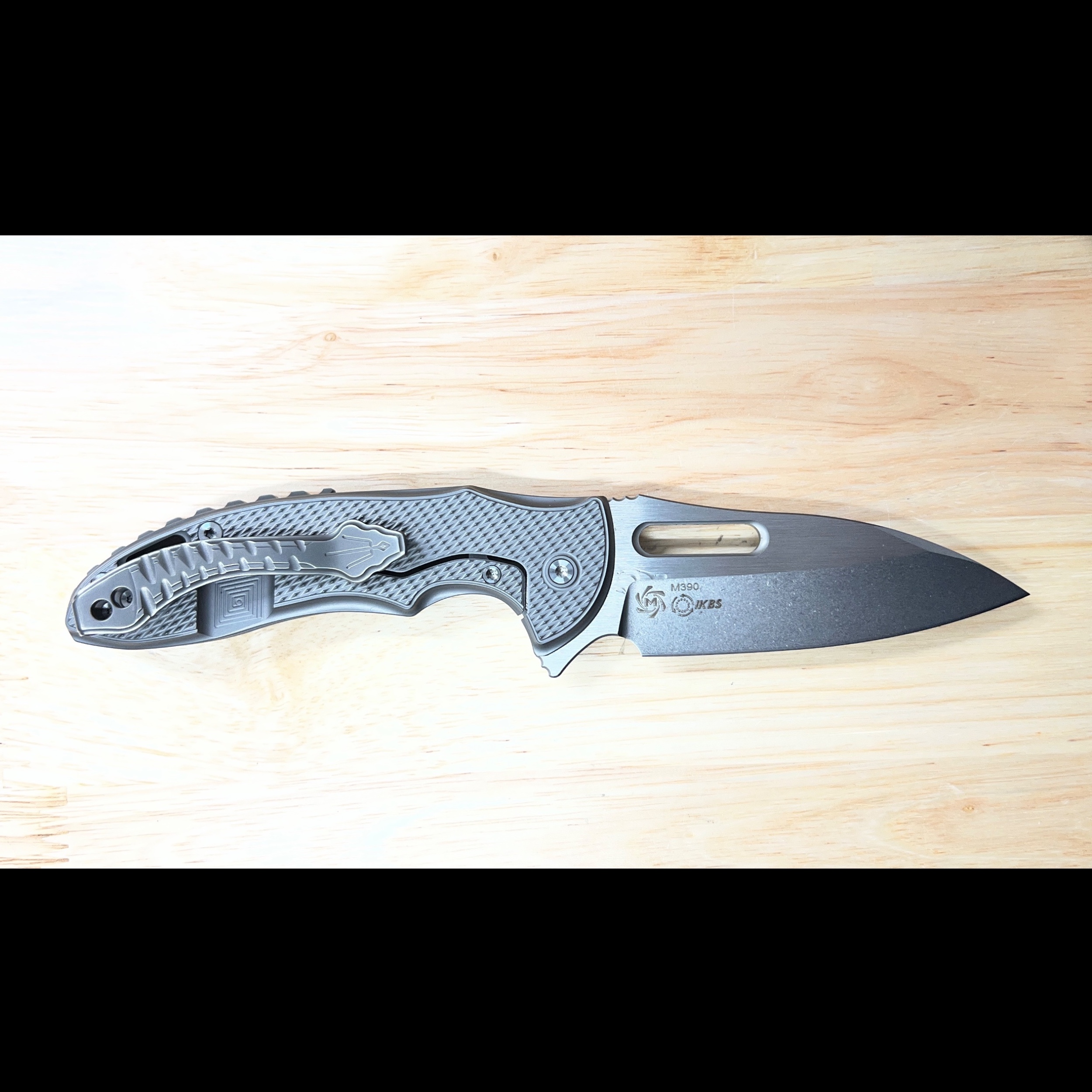 Bladebinge - Mechforce Rick Lala Collab Sentry Frame Lock Flipper Knife ...
