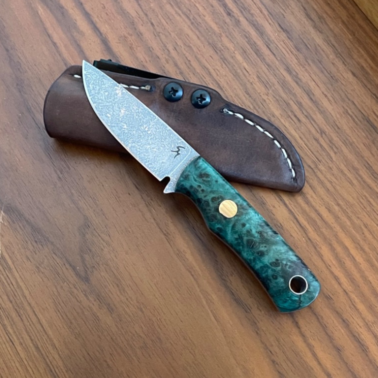 Bladebinge - Stoil Manchev custom EDC fixed blade RWL34