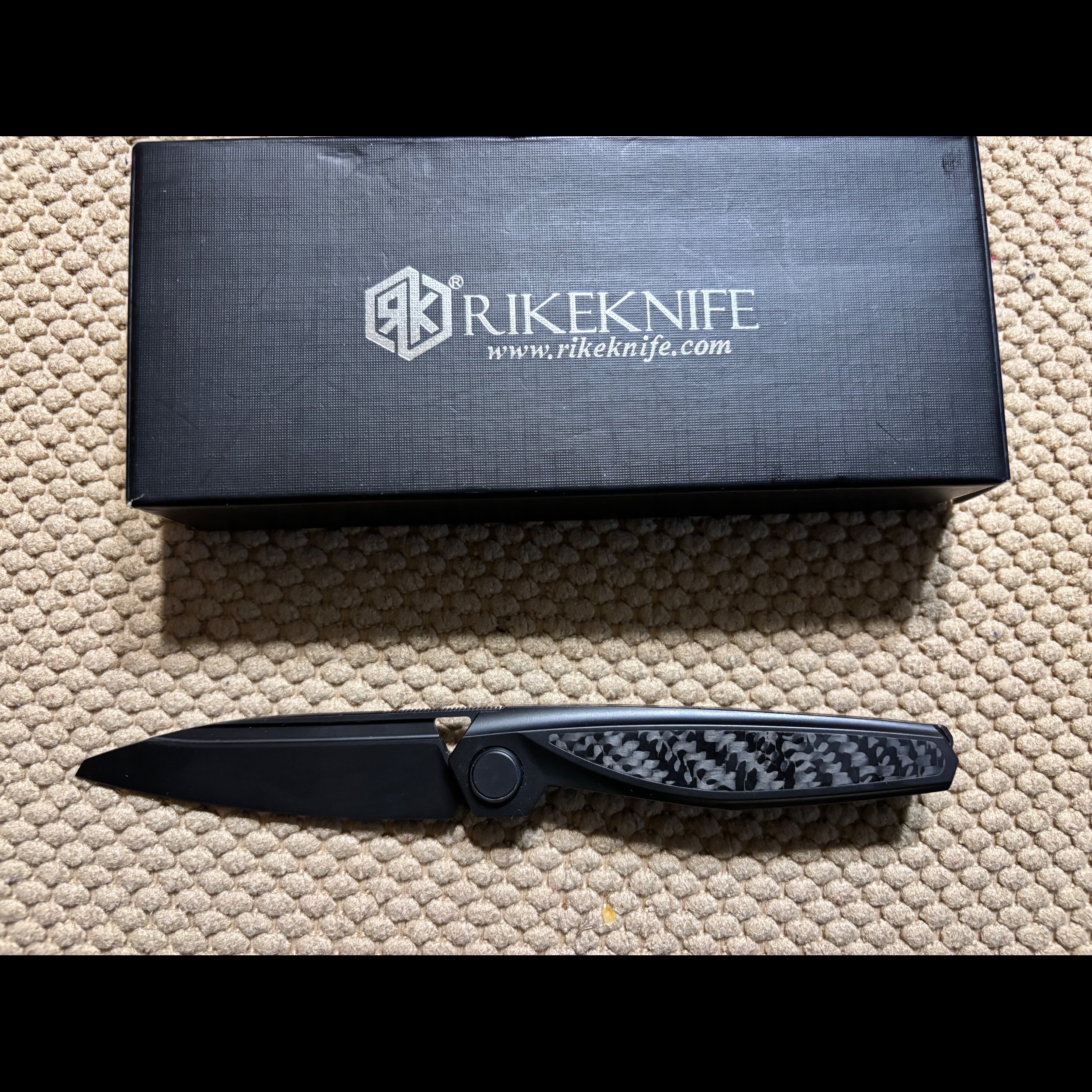 Bladebinge - Rike Knife Baidi Folding Knife 3.25 Bohler M390 Steel ...