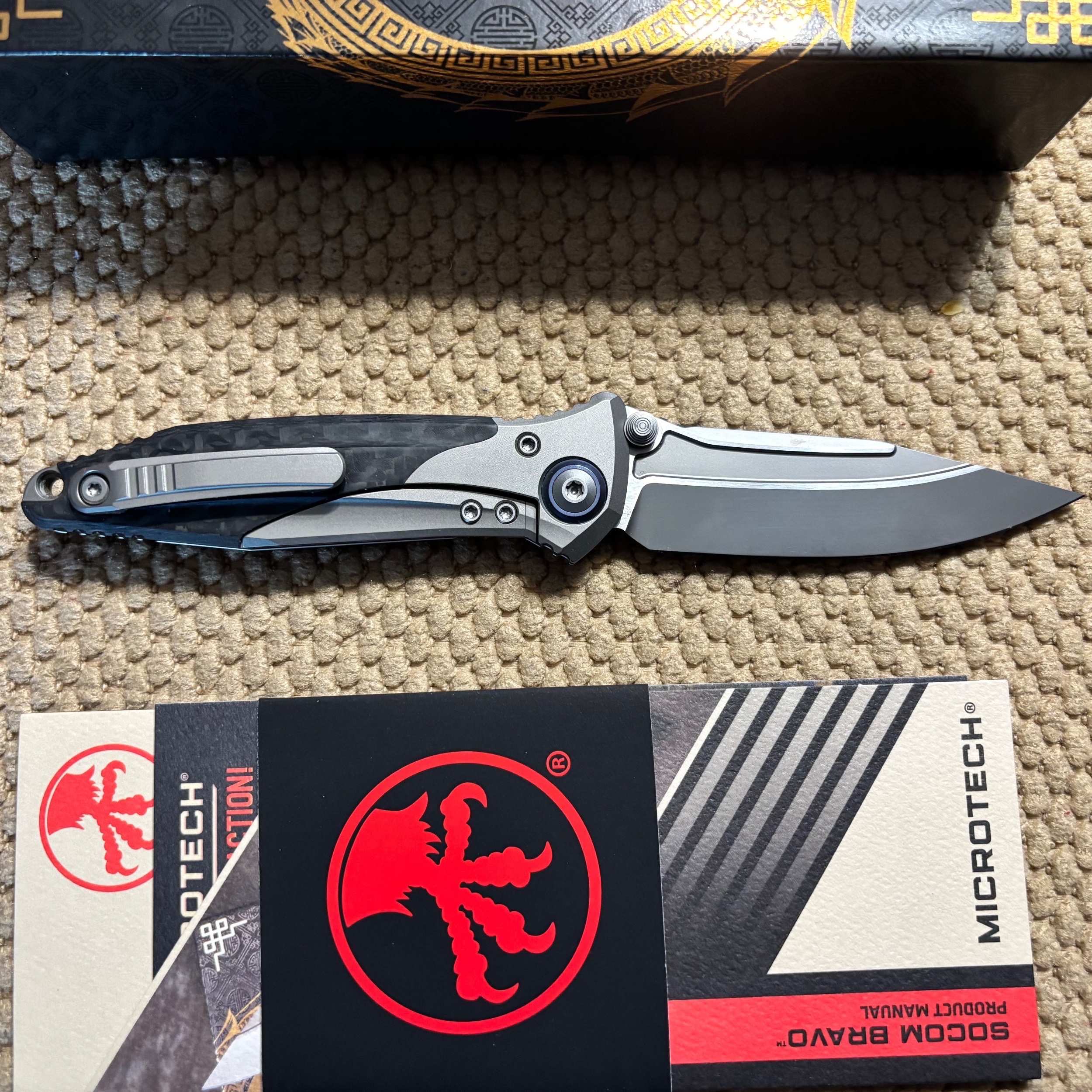 Bladebinge - Microtech Socom Bravo Mini S/E