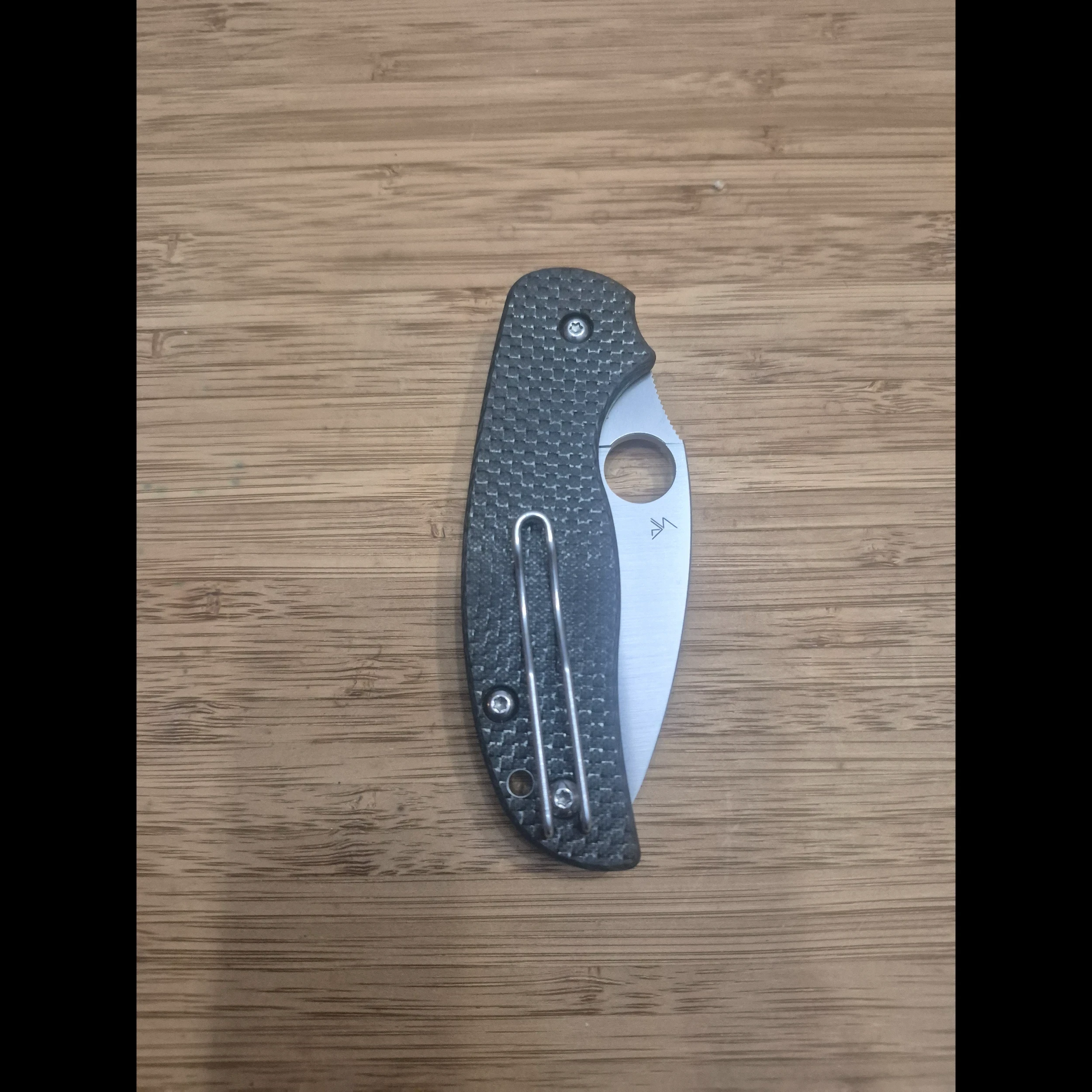Bladebinge - Spyderco Sage 6 Compression Lock Carbon Fiber CPM S90v ...