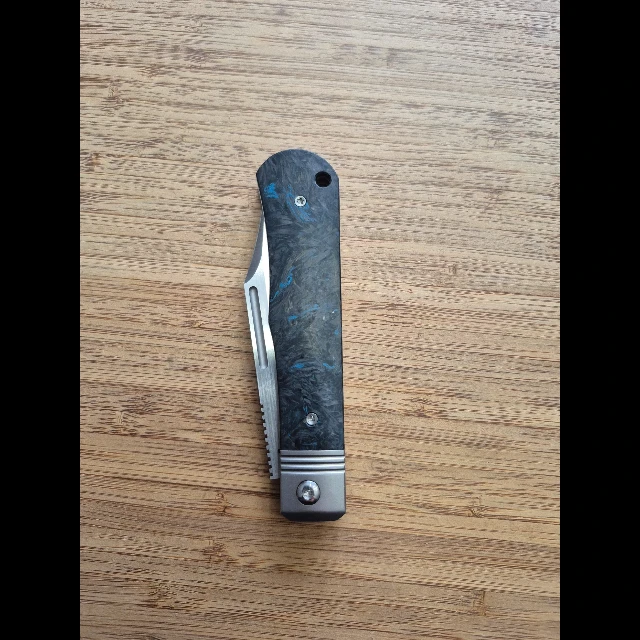 Bladebinge - Appalachian Ridgerunner Fat Carbon Dark Matter Blue S90V ...