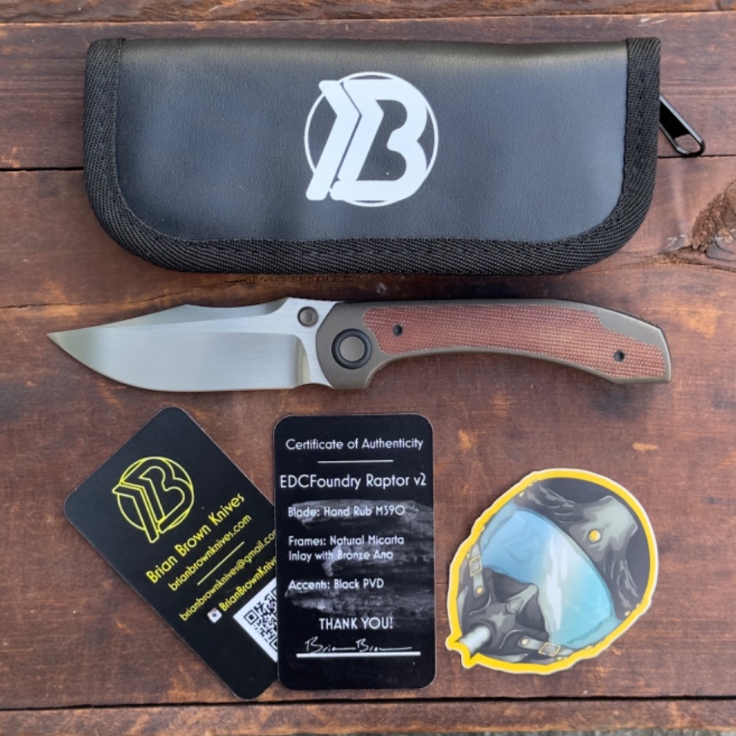 Bladebinge - Brian Brown Raptor