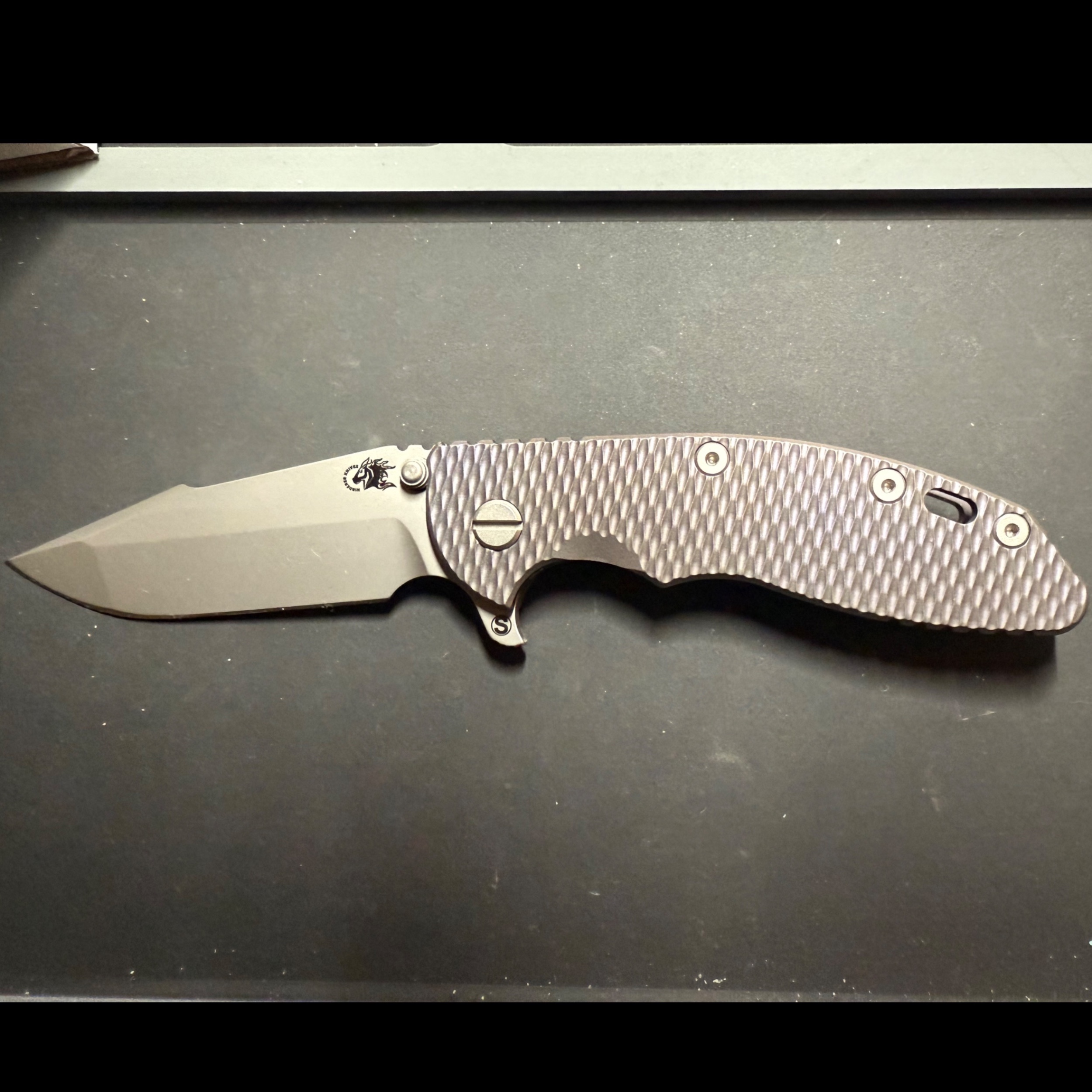 Bladebinge - *RARE* Hinderer XM-18 Purple Ano Skinny Harpoon Spanto ...