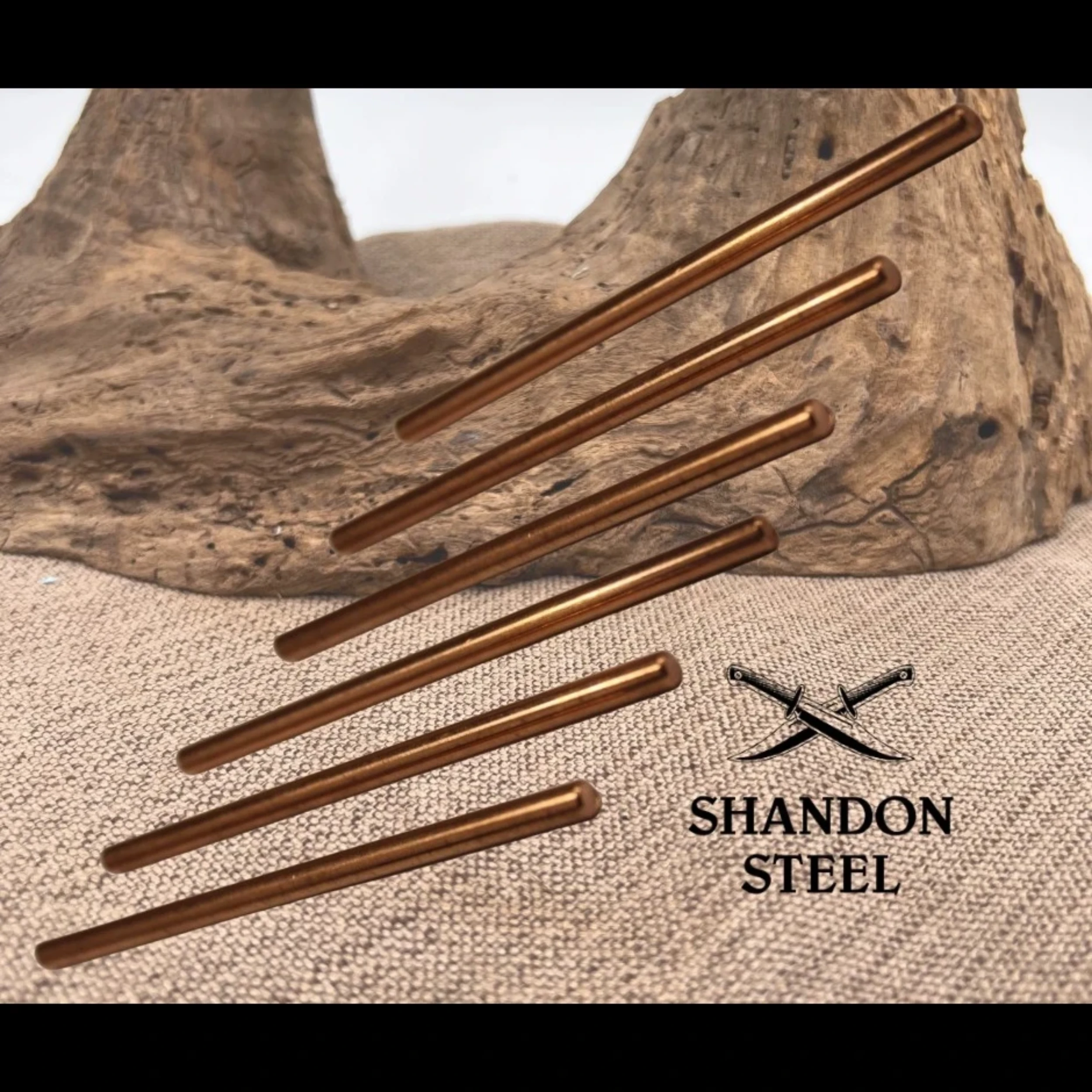 Bladebinge - Copper Pin Stock 6 Pack 5" x 1/8" Solid Round Coppe Rod ...