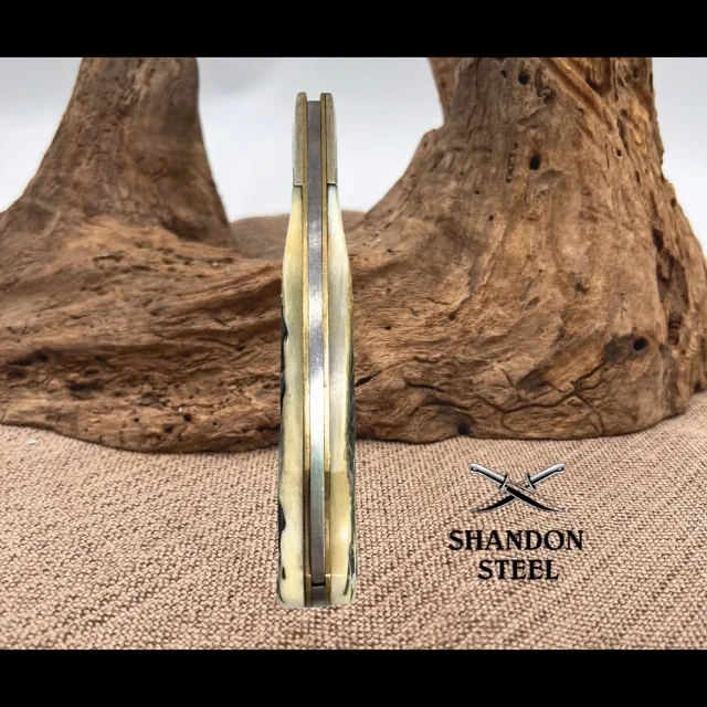 Bladebinge - Appalachian Trail Lockback Drop Point Blade Folding Pocket ...