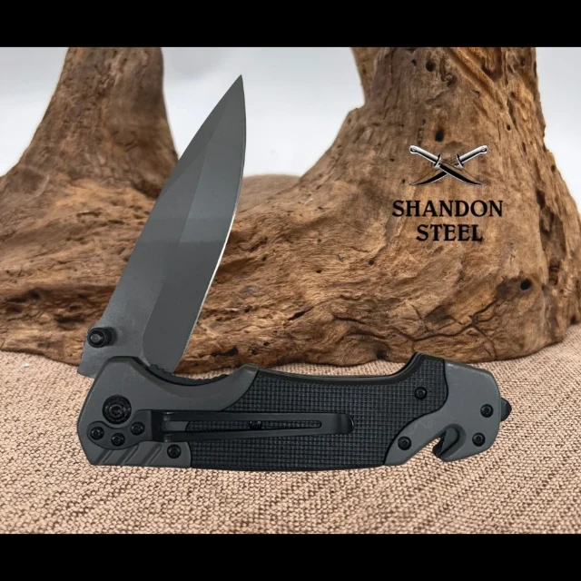 Bladebinge - Drop Point 2-TONE SPRING ASSISTED FOLDING POCKET KNIFE ...