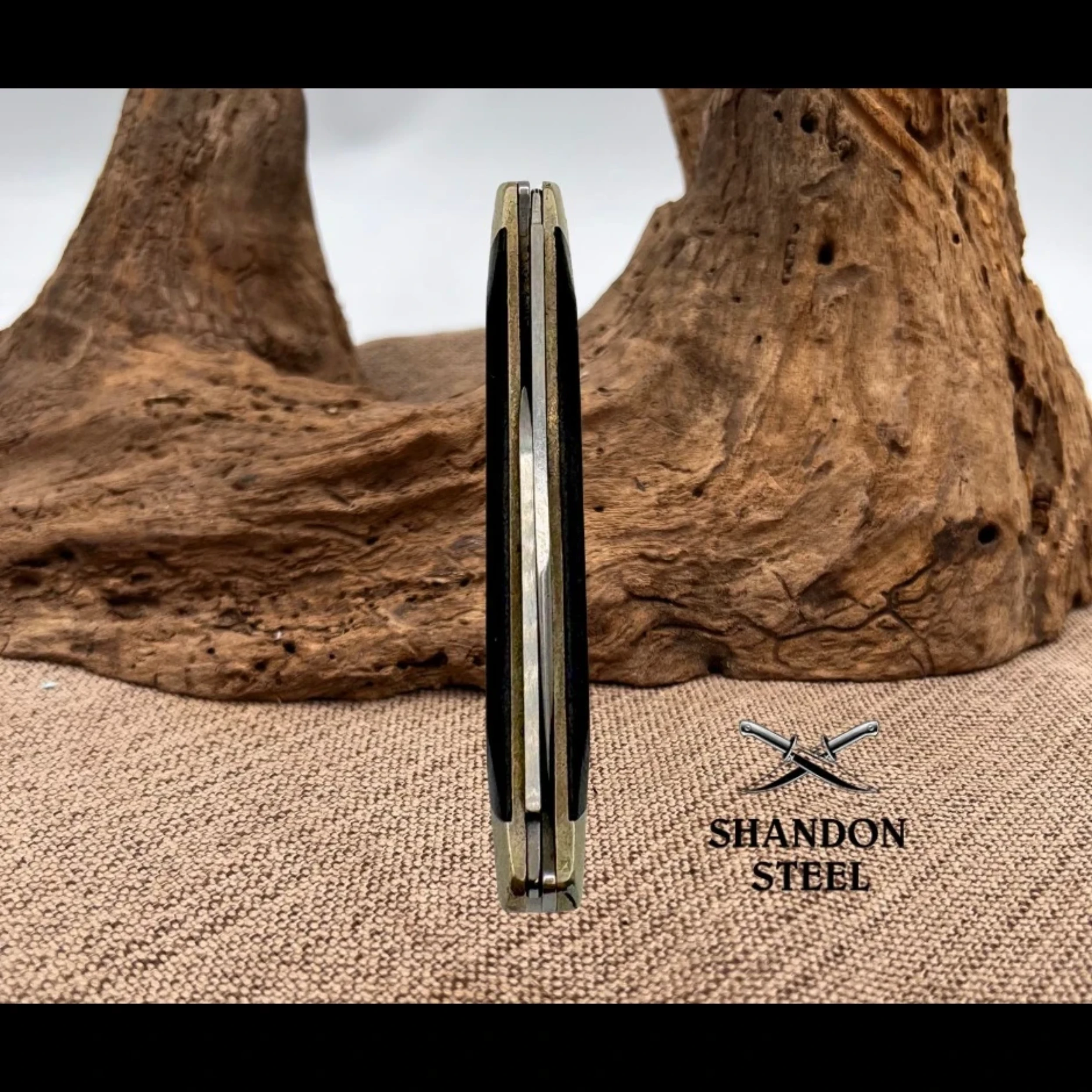 Bladebinge - Buck 309 Companion 2 Blade Vintage 1999 Black Derlin ...