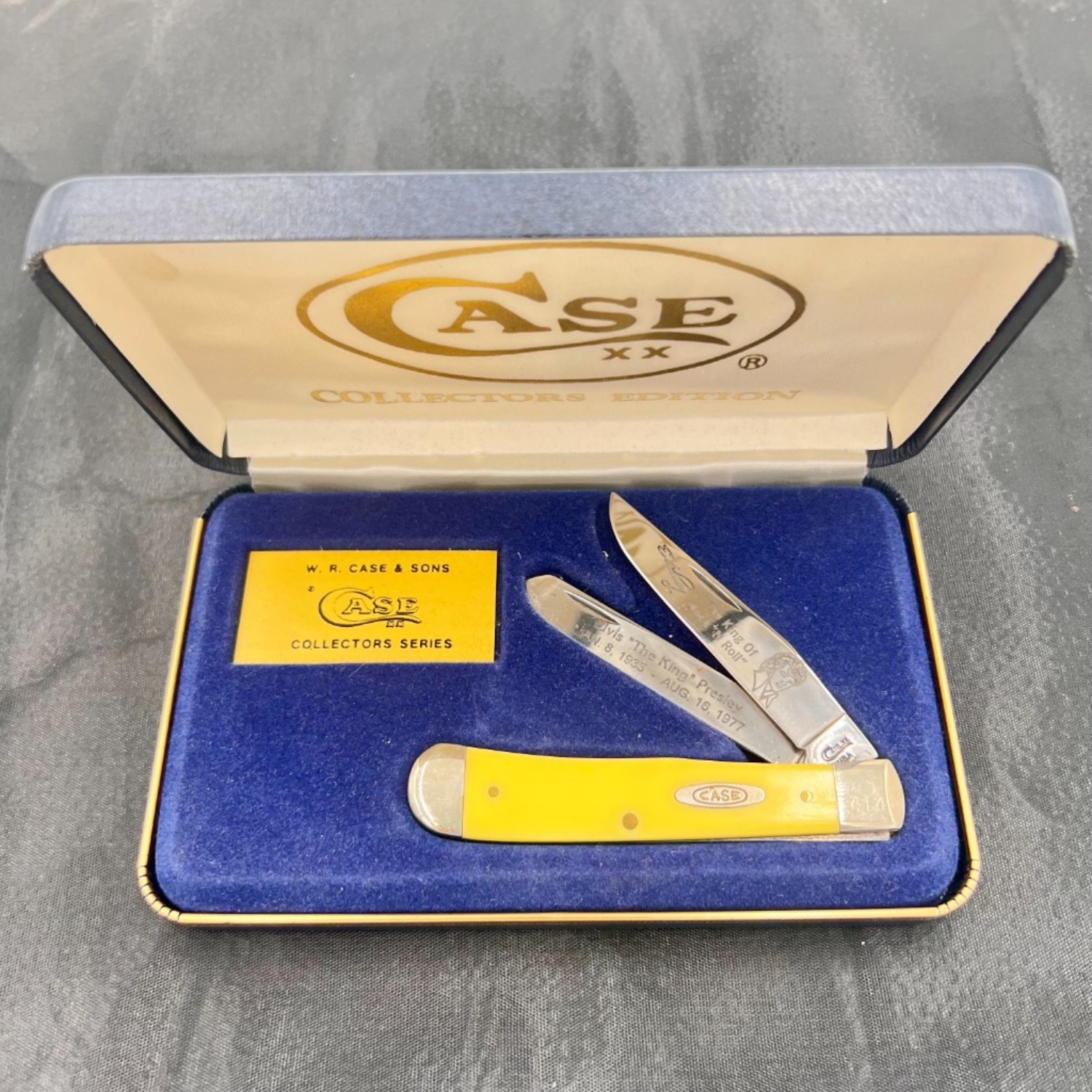 Bladebinge - Case XX W.R. Case & Sons Collectors Series Elvis Presley Pocket Knife