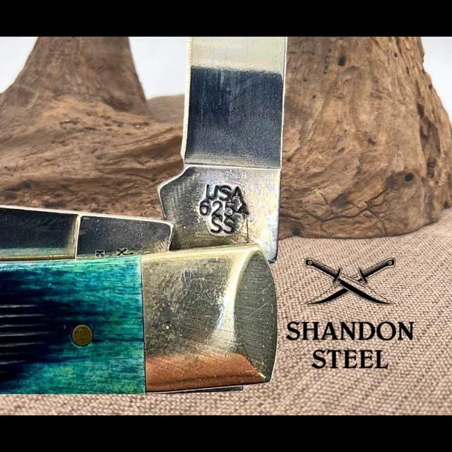 Bladebinge - Case XX USA Hunter Green Bone Large Trapper 6254 SS Pocket ...